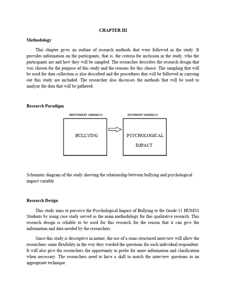 Chapter Iii | Download Free PDF | Methodology | Scientific Method