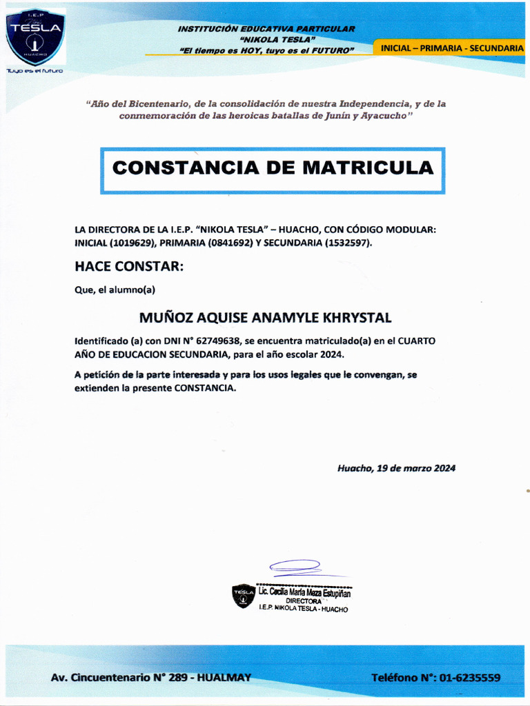 2 Constancias | PDF