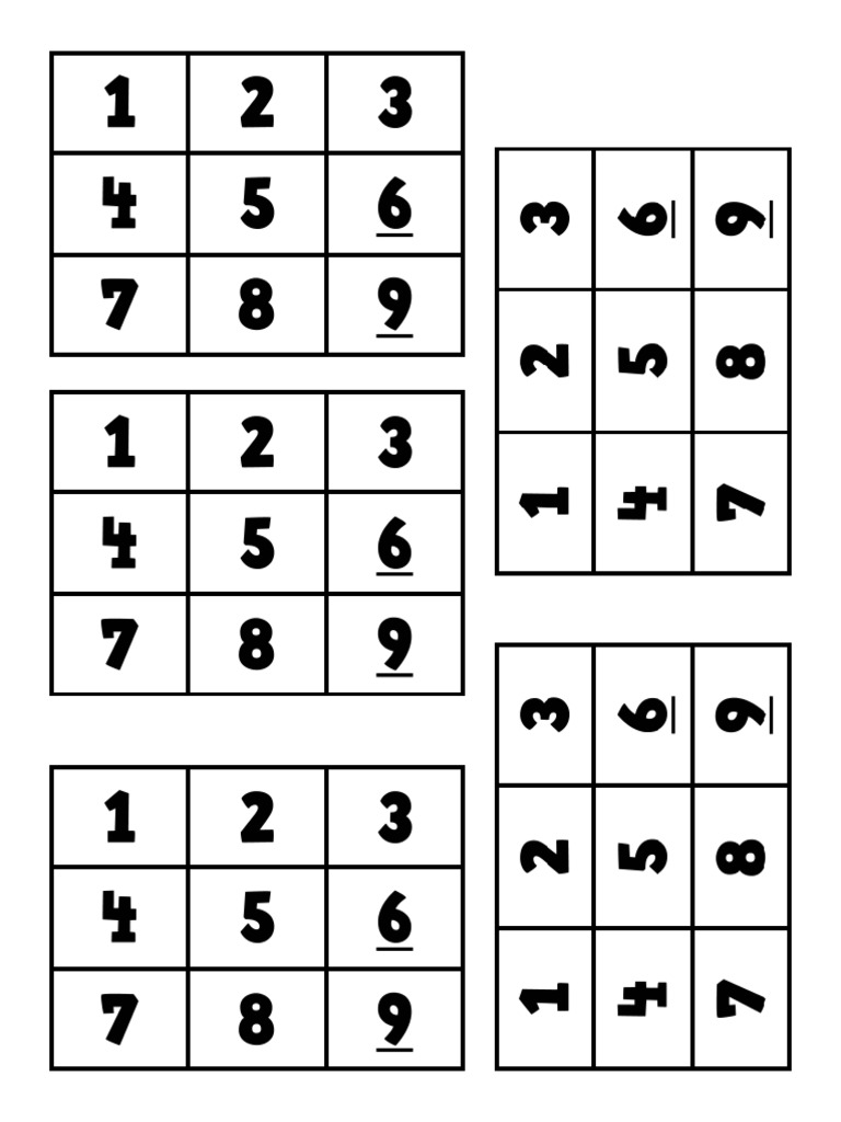 Triangle Sum Cards 11 X 17 | PDF