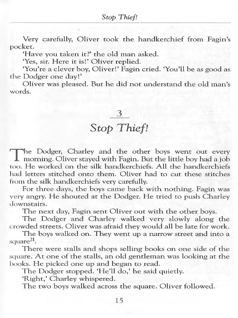 Oliver Twist 16-36 | PDF | Nancy (Oliver Twist) | Fagin