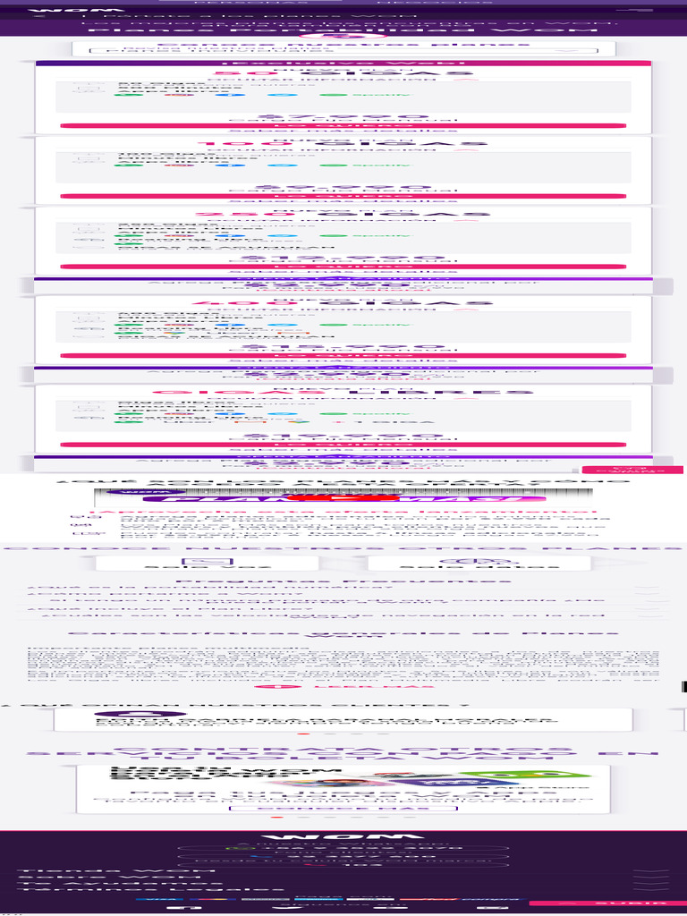 Planes Wom Ahora Los Mejores Planes 5g Son Para Todos Wom Pdf