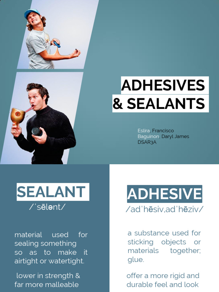 Adhesives and Sealants Overview | PDF | Adhesive | Flooring
