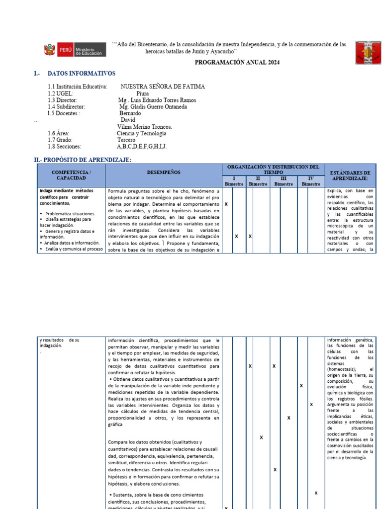 Programacion 3 Ero | PDF | Química | Ácido