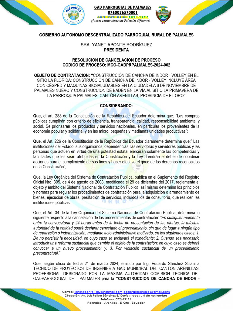Sra. Yanet Aponte Rodríguez: ¡Juntos Construimos Un Palmales Diferente ...