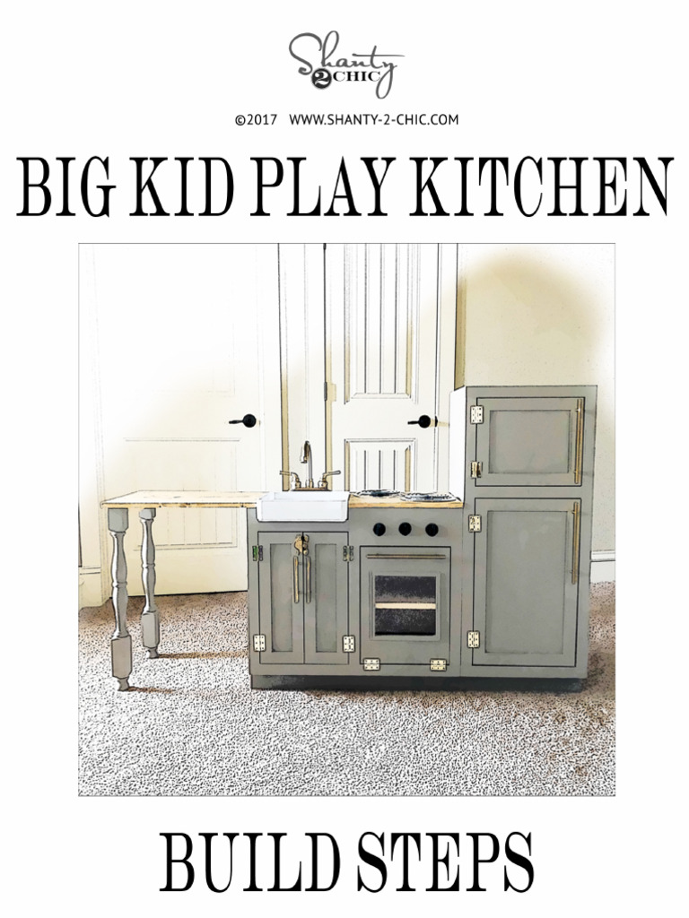 DIY Play Kitchen Plans Part 2 | PDF