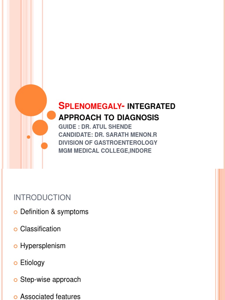 Approach to Splenomegaly | Cirrhosis | Liver