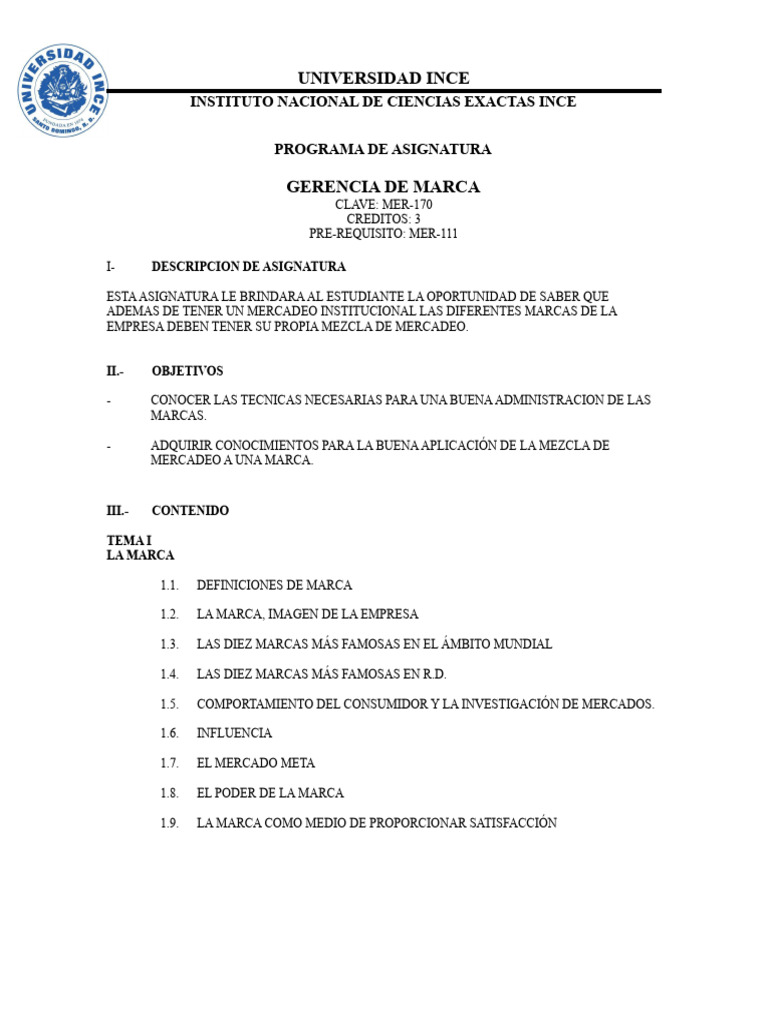 Gerencia de Marca: Curso Completo | PDF | Marca | Marketing