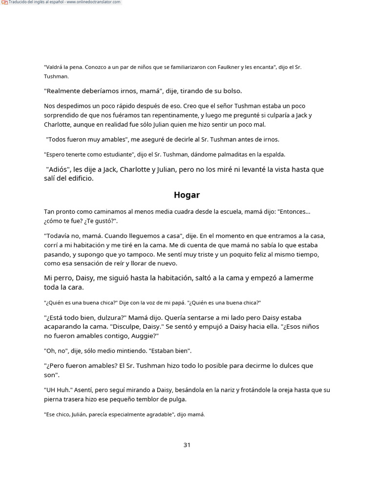 Wonder-R J Palacio (031-051) en Es | PDF | Jedi