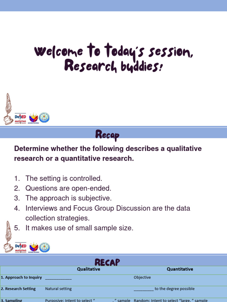 Lectures Characteristics Strengths Weaknesses | PDF | Qualitative ...