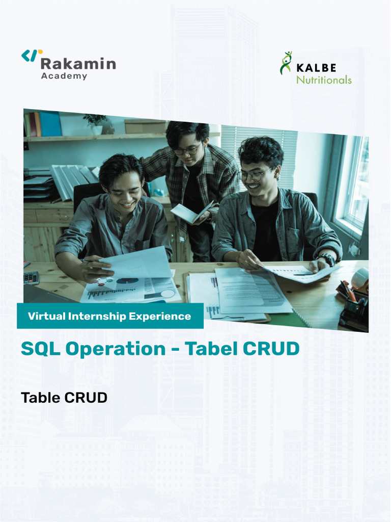 Article Review 4 SQL Operation Tabel CRUD | PDF | Metode & Bahan Ajar ...