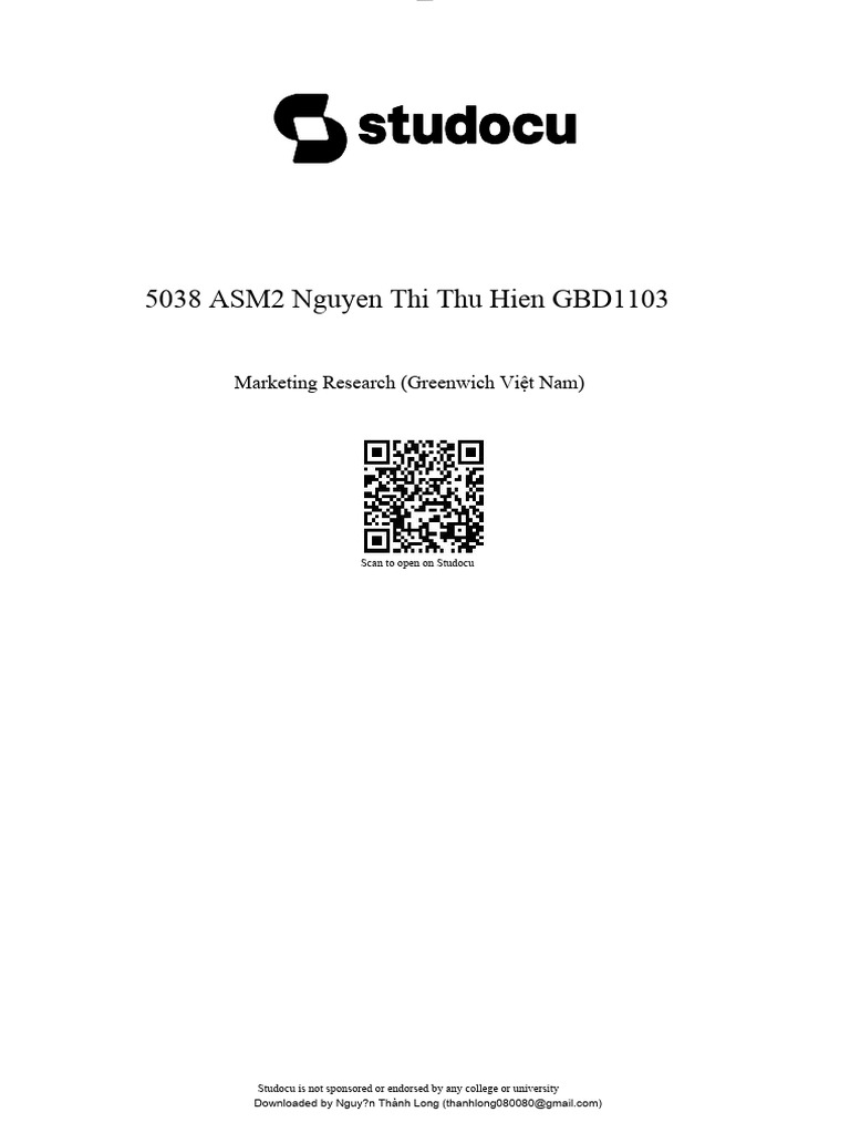 5038 Asm2 Nguyen Thi Thu Hien Gbd1103 | PDF | Debits And Credits | Dividend