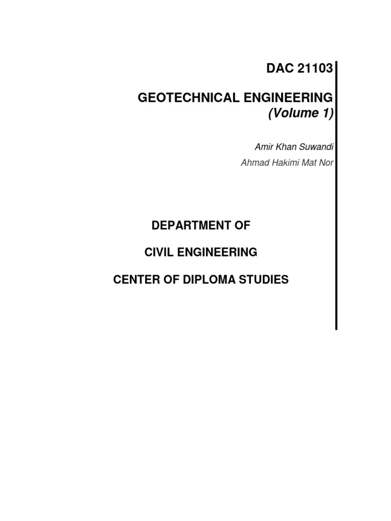 Modulgeotechnic Vol1 chp1 Soilproperties-Formationandphases PDF | PDF | Rock (Geology) | Density
