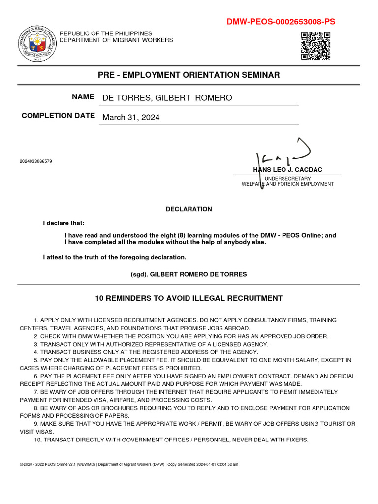 Inbound 6916742155457783833 | PDF | Fee | Employment