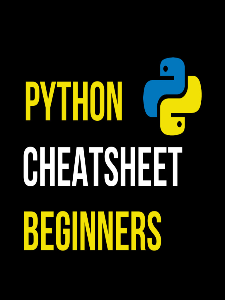 Python Cheatsheet eBook | PDF | Network Socket | Port (Computer Networking)