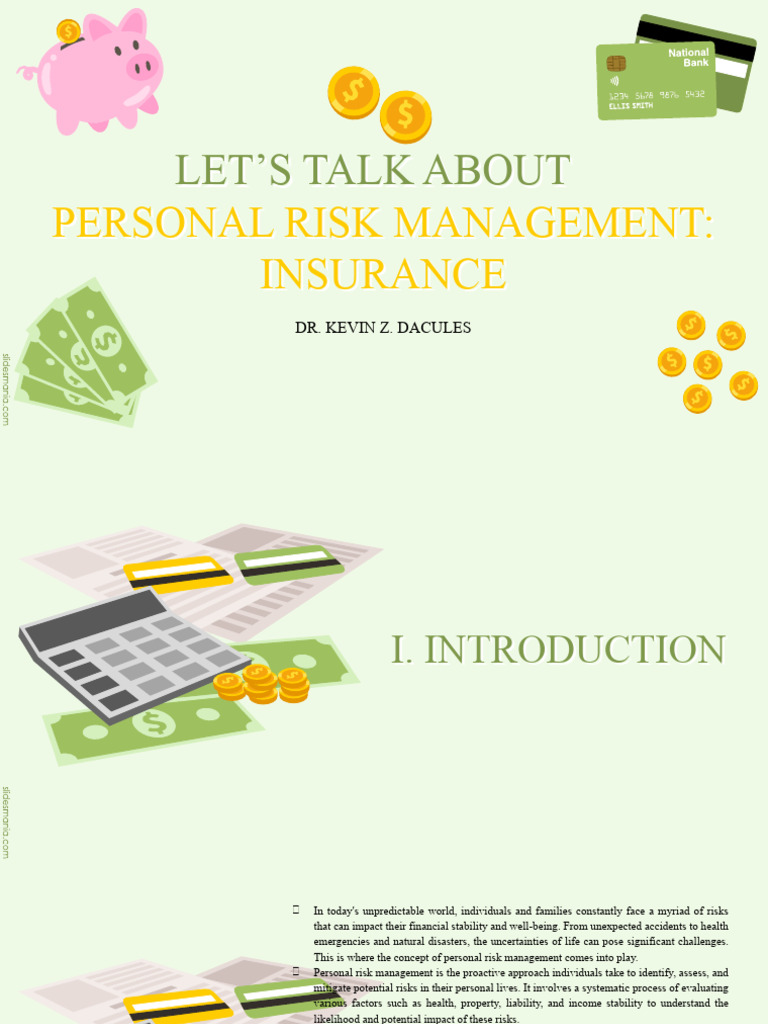 Personal Risk Management Insurance | Download Free PDF | Insurance ...
