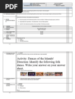 Basic Dance Steps Lesson Plan for Grade 4 | PDF | Dances | Lesson Plan