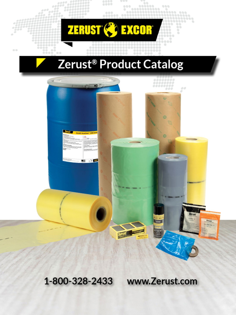 Zerust - Product Catalog - Anti-Rust | PDF | Rust | Corrosion