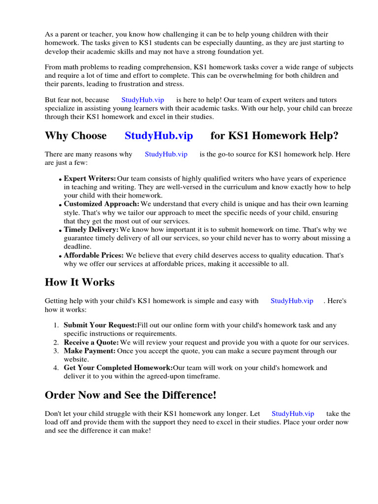 Ks1 Homework Tasks | PDF | Homework | Humour