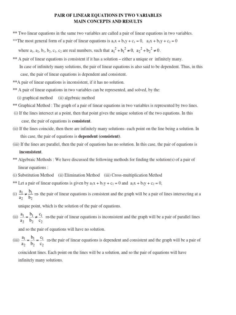 chapter3... | PDF | System Of Linear Equations | Equations