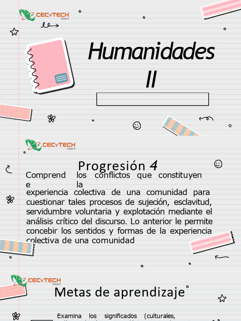 Progresion 4 Humanidades Ii | PDF | Gobierno | Humanidades