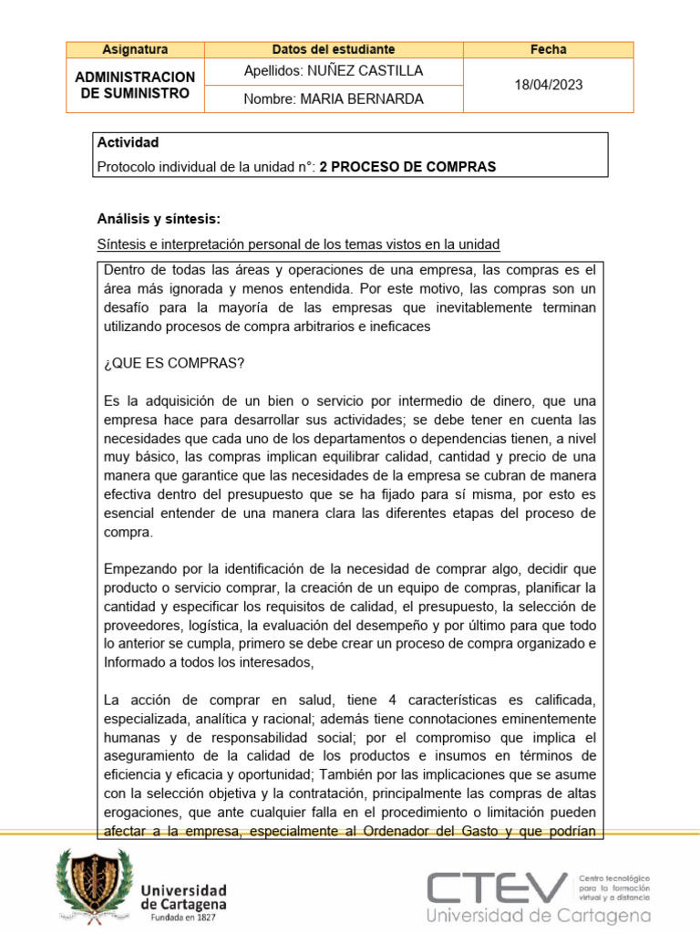 Procesos y Tipos de Compras Empresariales | PDF | Calidad (comercial ...