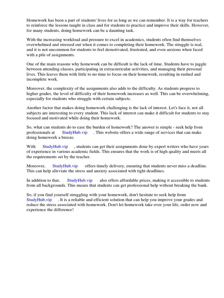 Doing Homework Status | Download Free PDF | Homework | Teachers