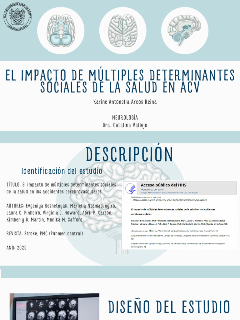 Articulo Acv | PDF | Carrera | Enfermedades cardiovasculares