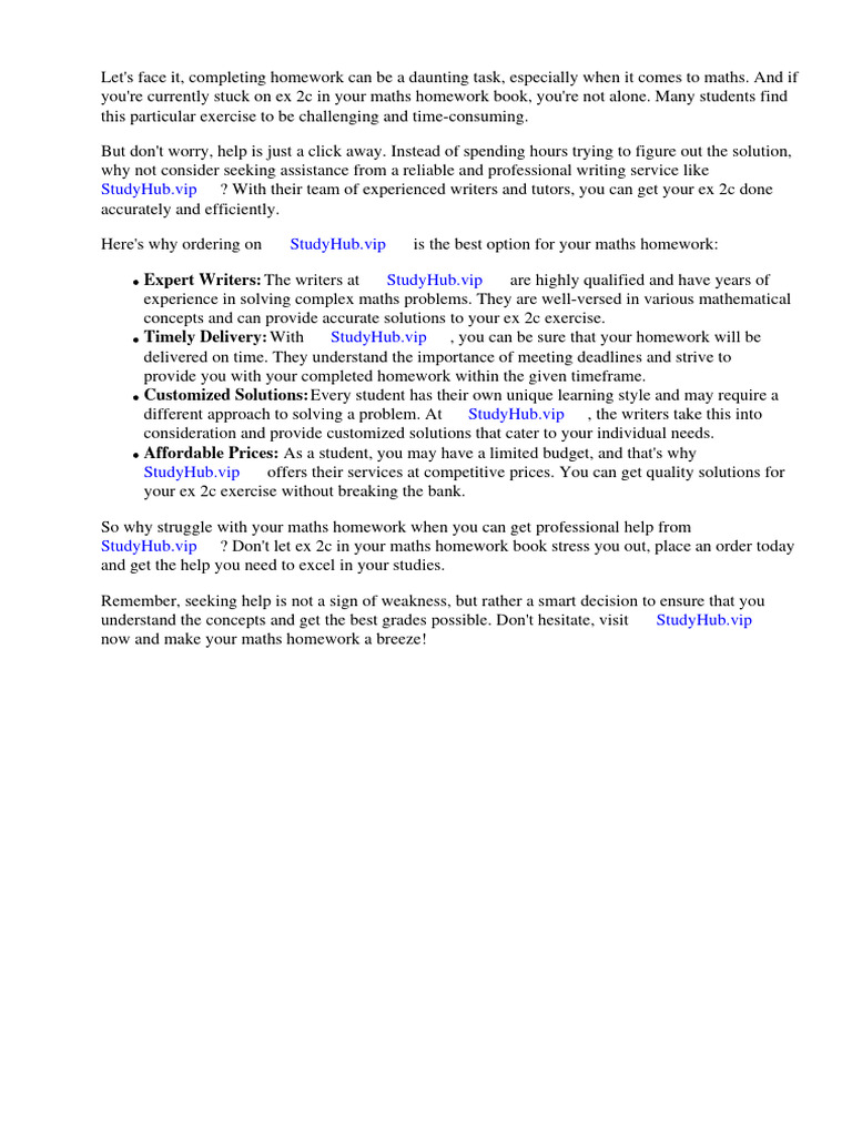 My Maths Homework Book Ex 2c | PDF | Teachers | Textbook