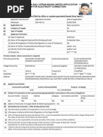 Electricity Connection Application Form | PDF | Mains Electricity ...