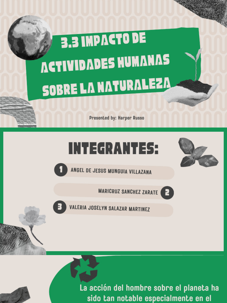 Green Modern Textured Environmental Sustainability Campaign ...