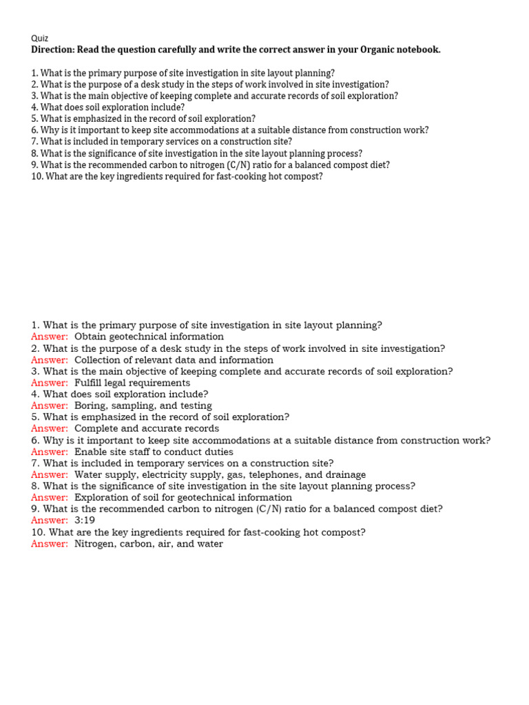 OAP 11 SUMMATIVE TEST 2 Quiz PDF