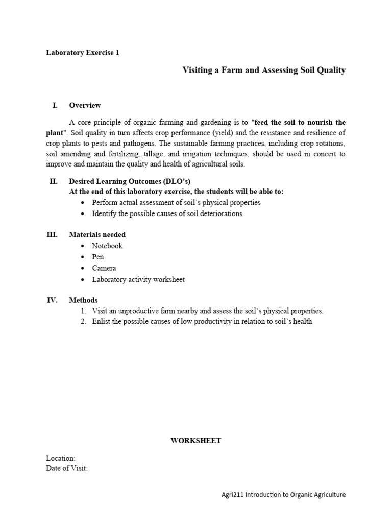 Laboratory Exercise 1 1 | PDF