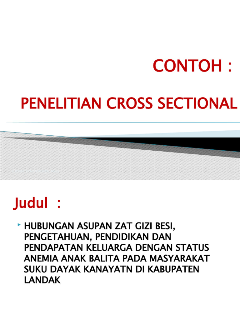 TM-9b CONTOH CROSS SECTIONAL | PDF