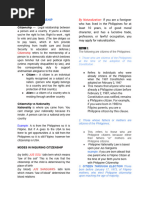 1987 Constitution Reviewer - Article 4 - Simplified Version | PDF