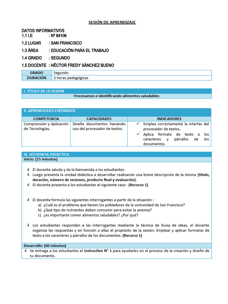 Ept1 U1 S1 | PDF | Maestros | Aprendizaje