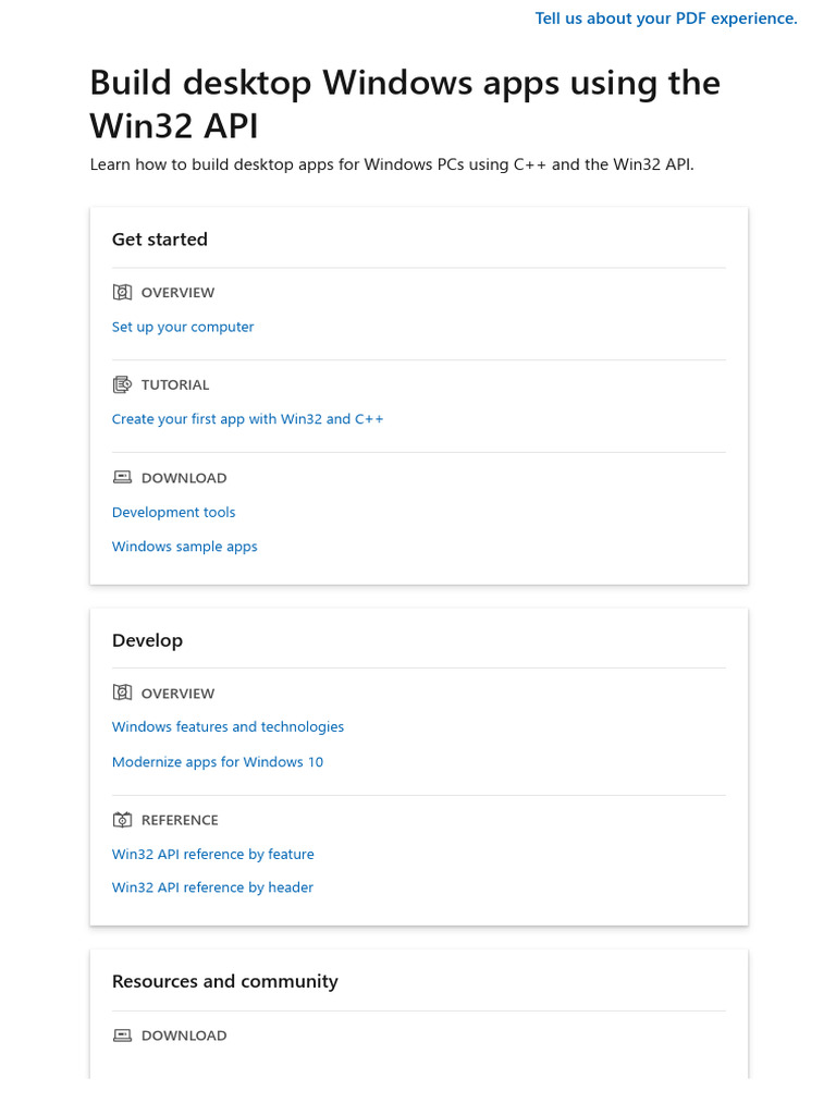 Windows Win32 | PDF | Microsoft Windows | Windows Vista