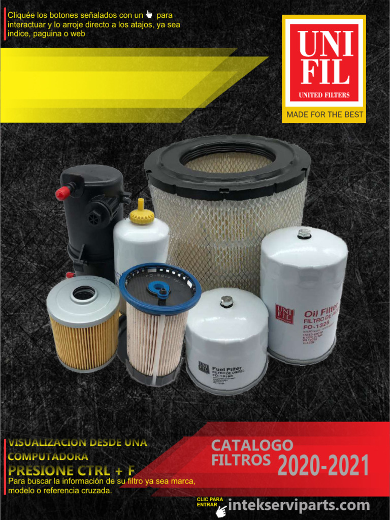 Catalogo Completo Unifil 04 03 21 | PDF | Esquivar | Chevrolet