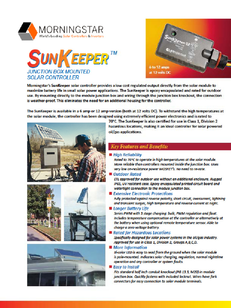 Solar Regulator Catalog | PDF
