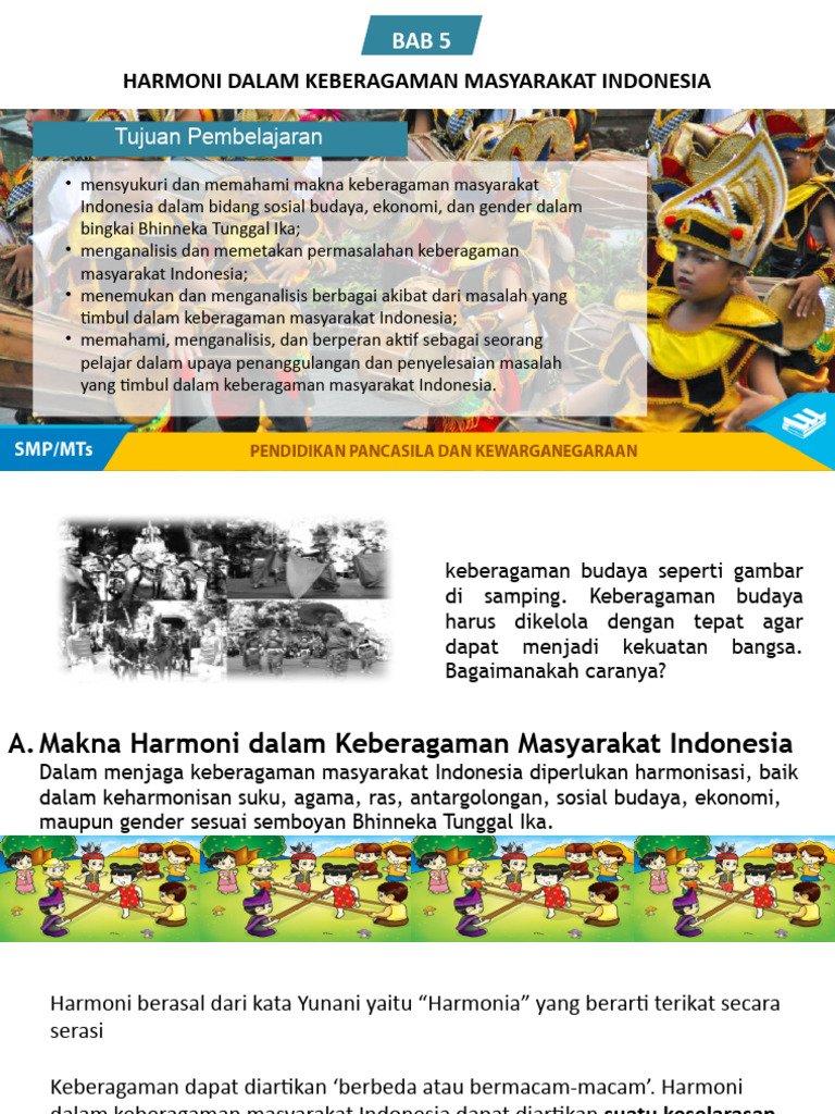 Harmoni Keberagaman Indonesia | PDF | Agama & Spiritualitas