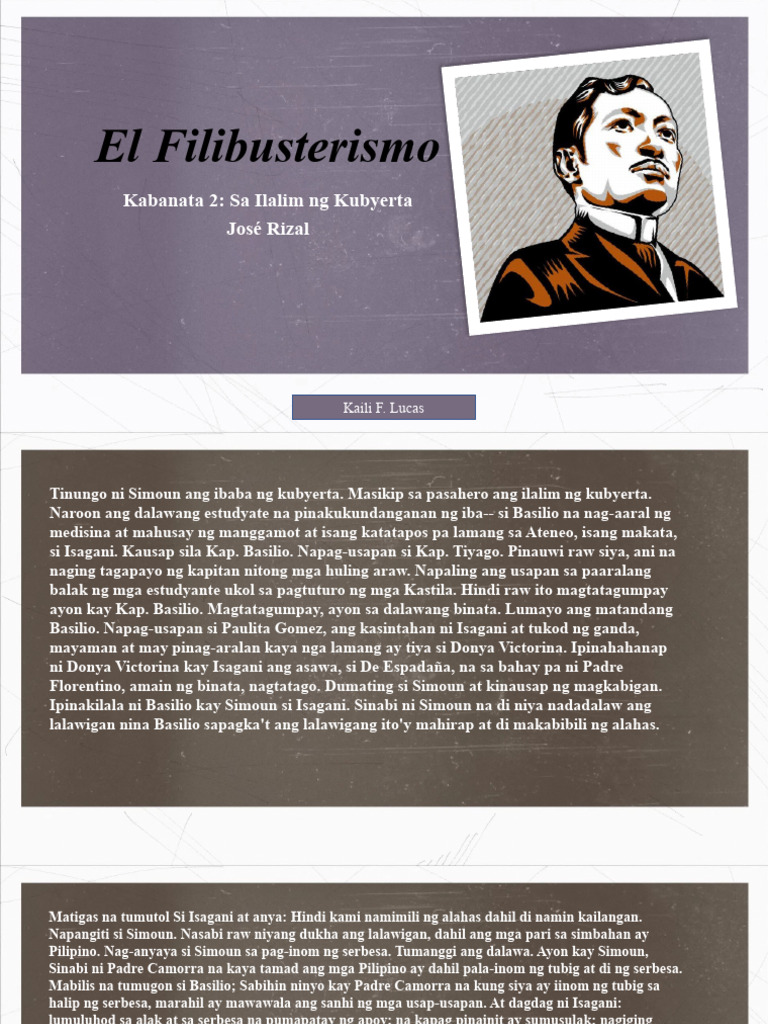 El Filibusterismo | PDF
