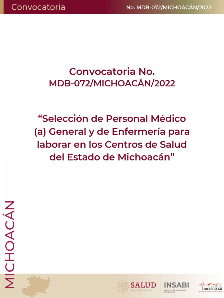 Michoac - N MDB 072 Michoac - N 2022 | PDF