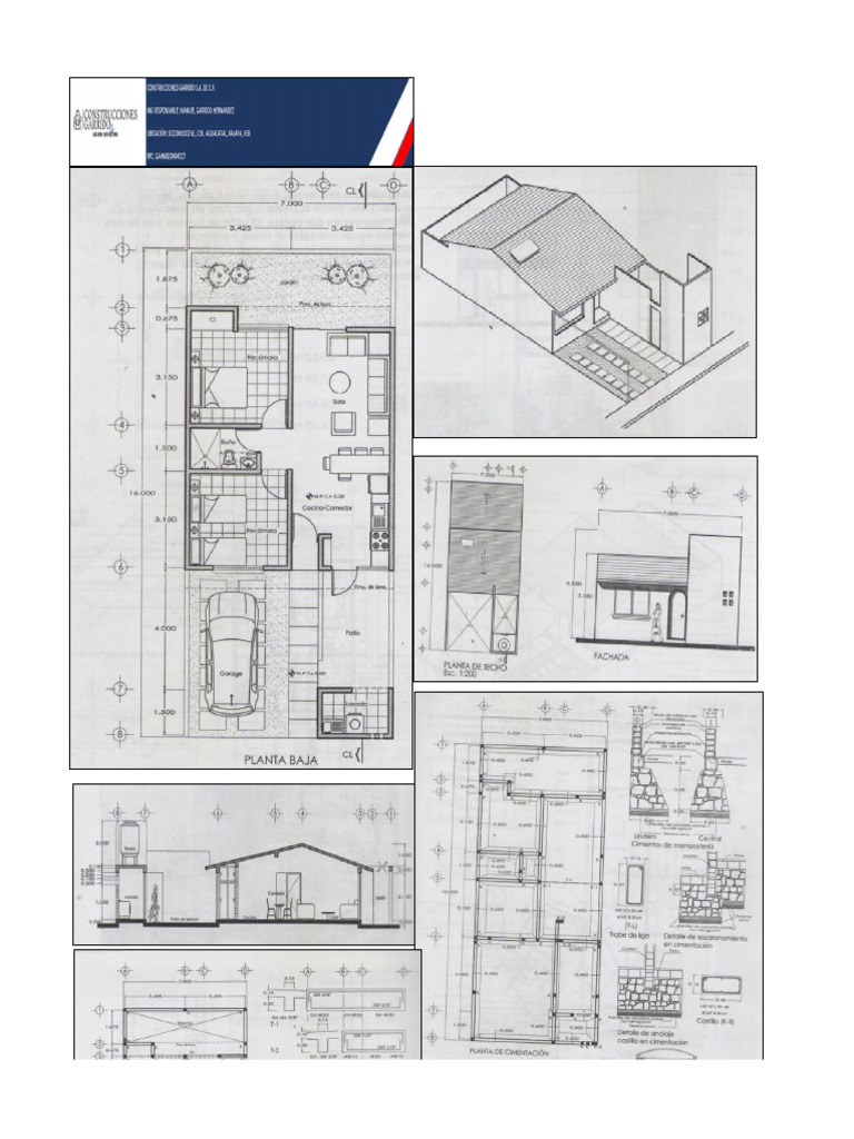 P9 Garrido HM Proyecto Final | PDF | Hormigón | Fundación (Ingeniería)