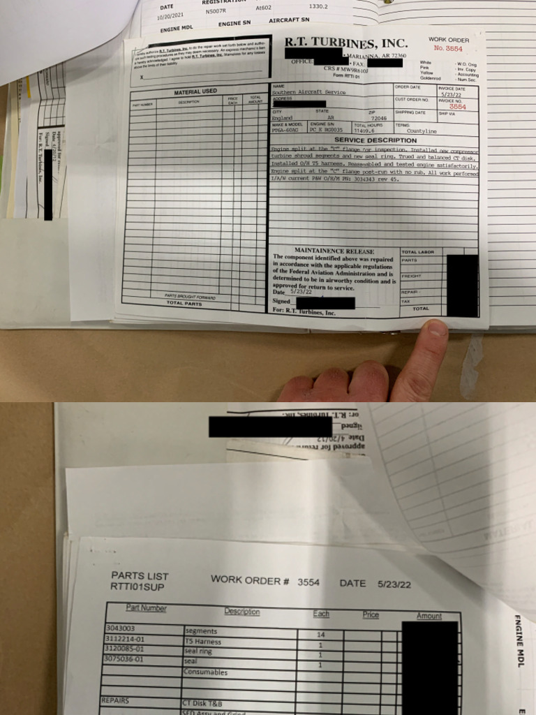 Most Recent Work Order - Redacted-Rel | PDF