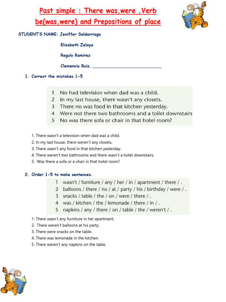 WORKSHEET UNIT 7 | PDF
