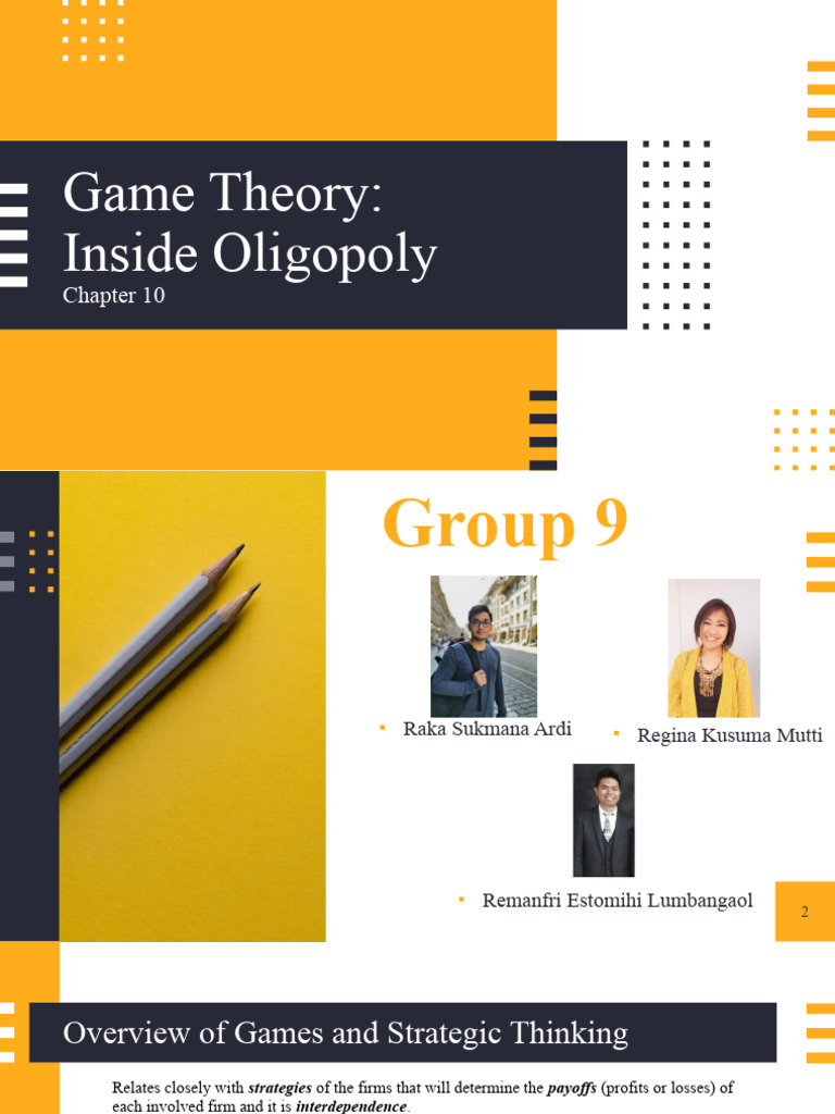 Oligopoly Game Theory Guide | PDF | Game Theory | Mathematical Economics