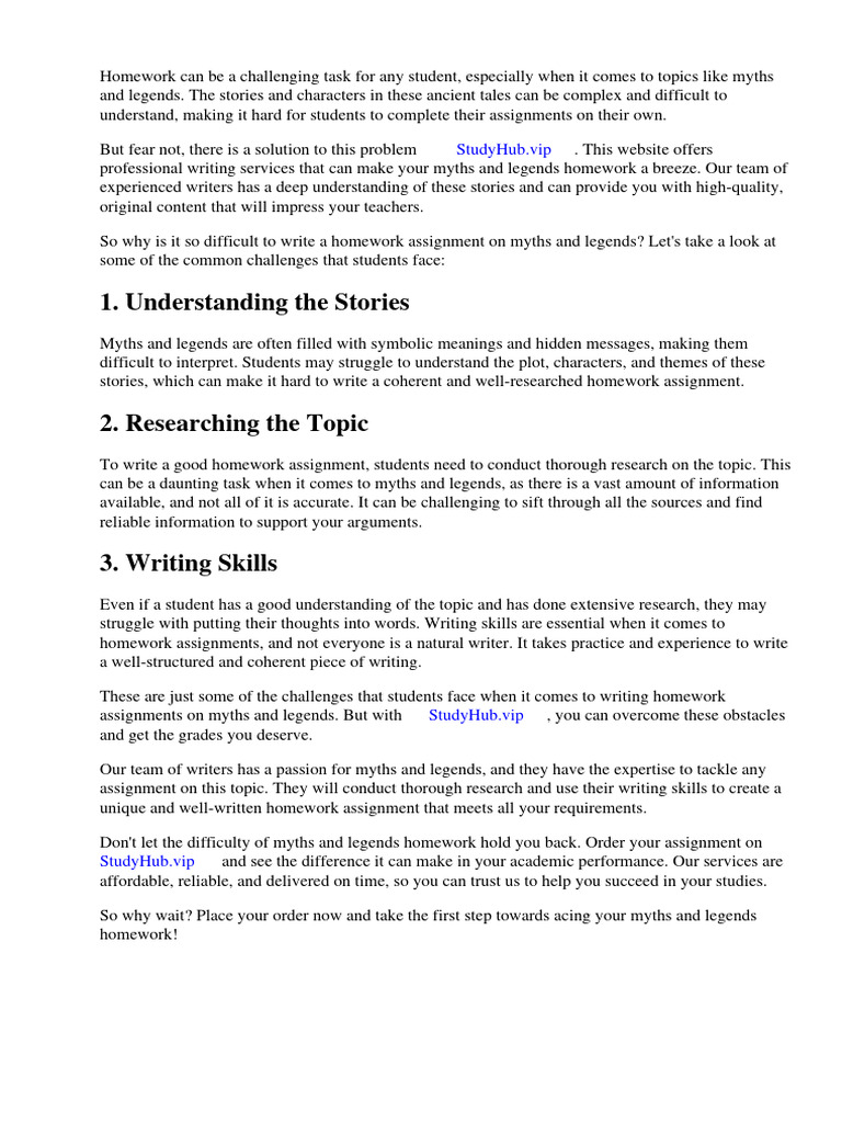 Myths and Legends Homework Ks2 | PDF | Facebook | Linked In