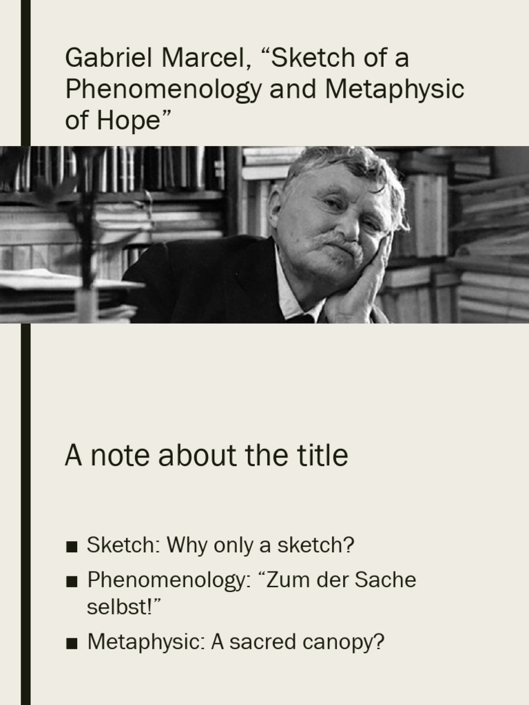 Hope in Christian Existentialism | PDF | Metaphysics