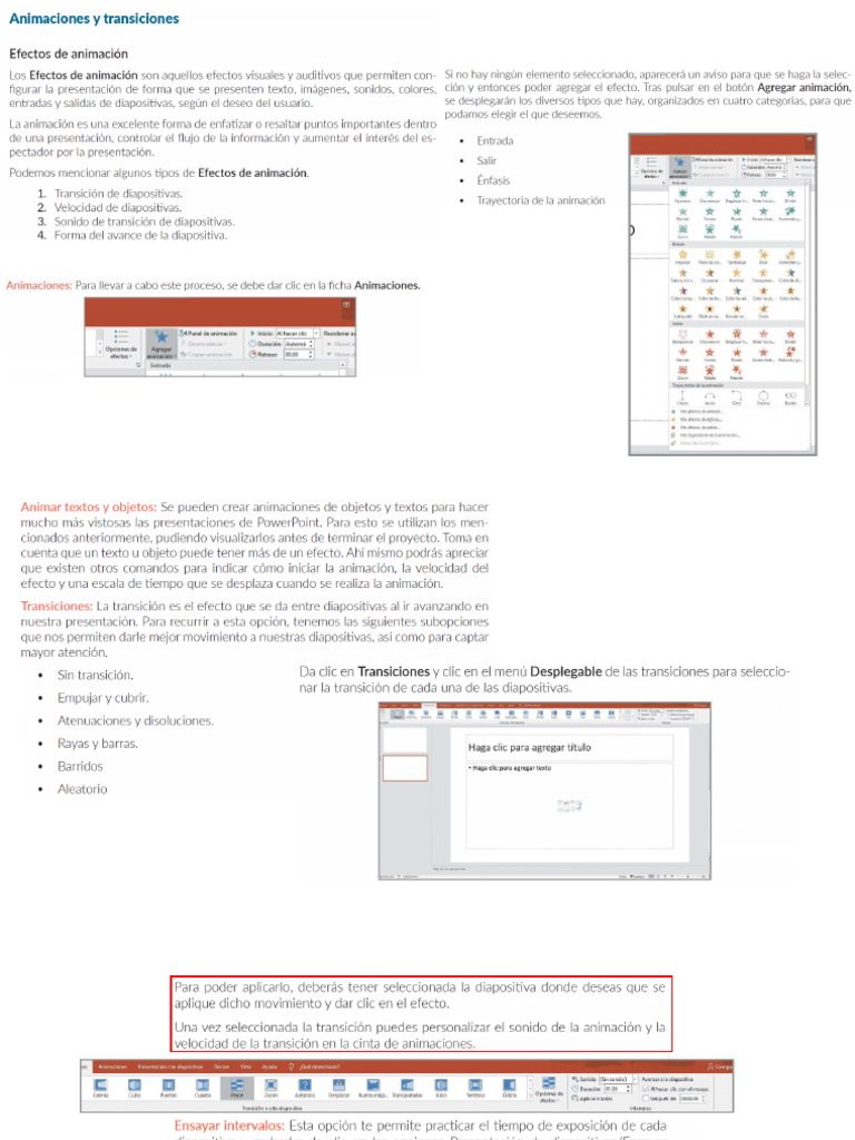 L5. Animaciones y Transiciones | PDF