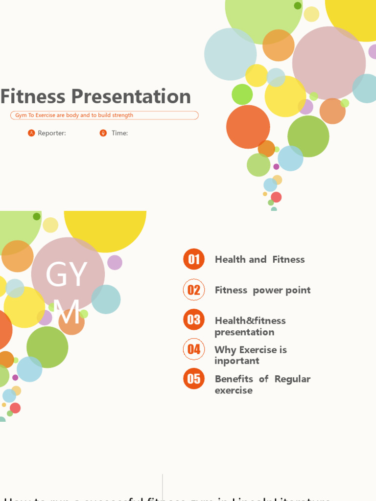 Fitness Present-WPS Office | PDF | Physical Fitness | Physical Exercise