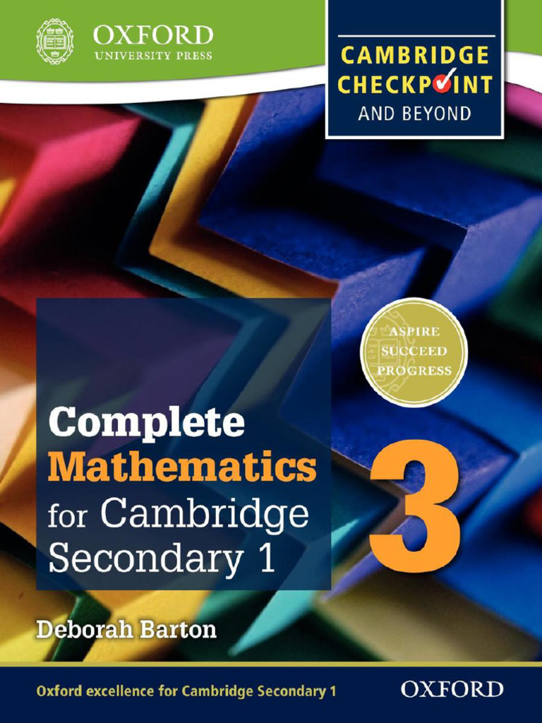 Cambridge Lower Ssecondary Complete Mathematics 9 | PDF